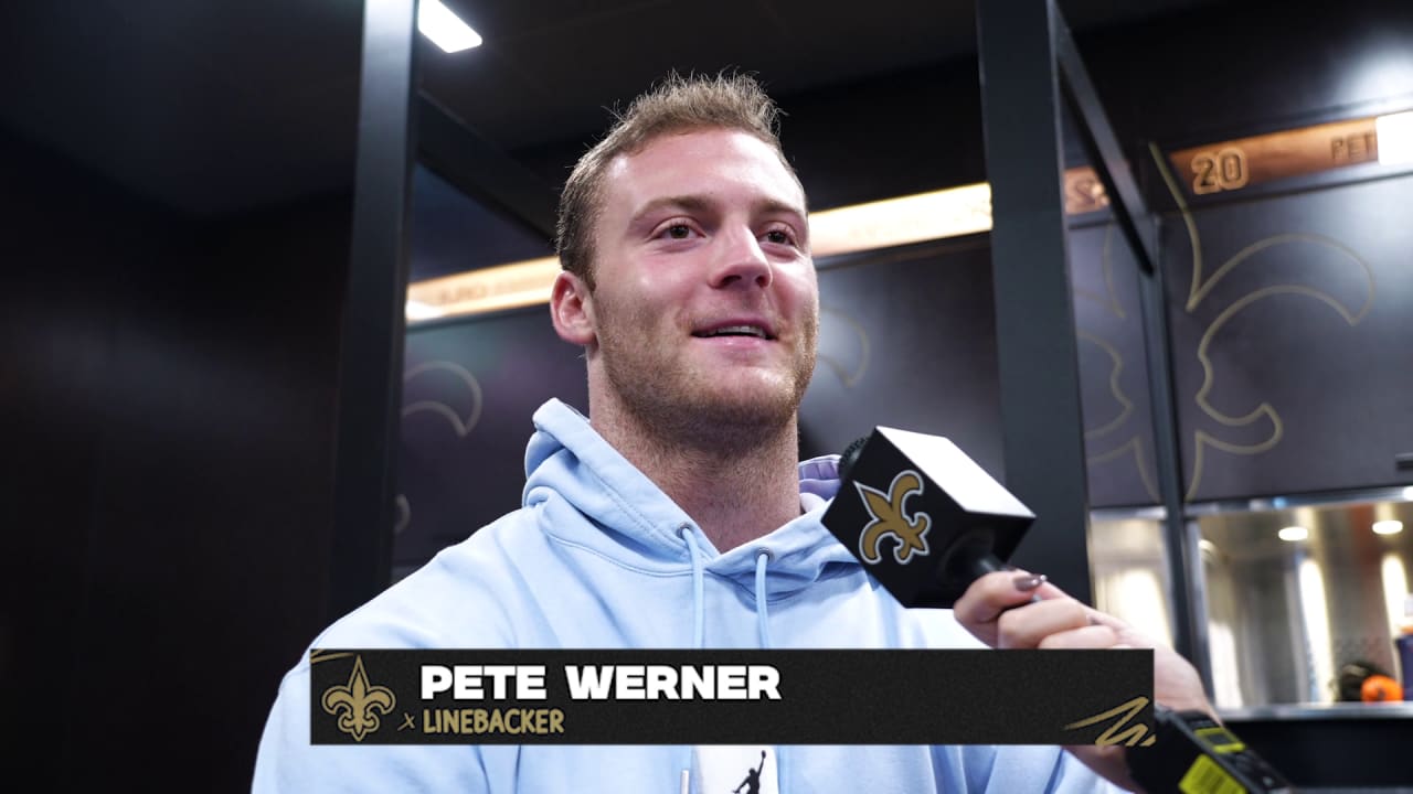 Week 10: Saints LB Pete Werner on areas of improvement for Saints defense