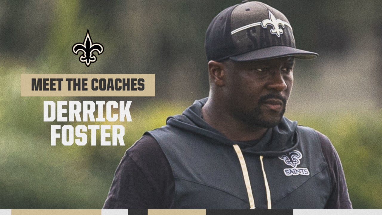 Derrick Foster | Meet the 2024 New Orleans Saints Coaches