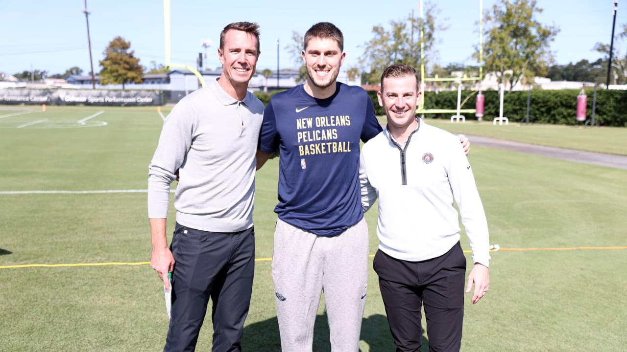 Photos: Matt Ryan meets Matt Ryan meets Matt Ryan at the Ochsner Sports ...