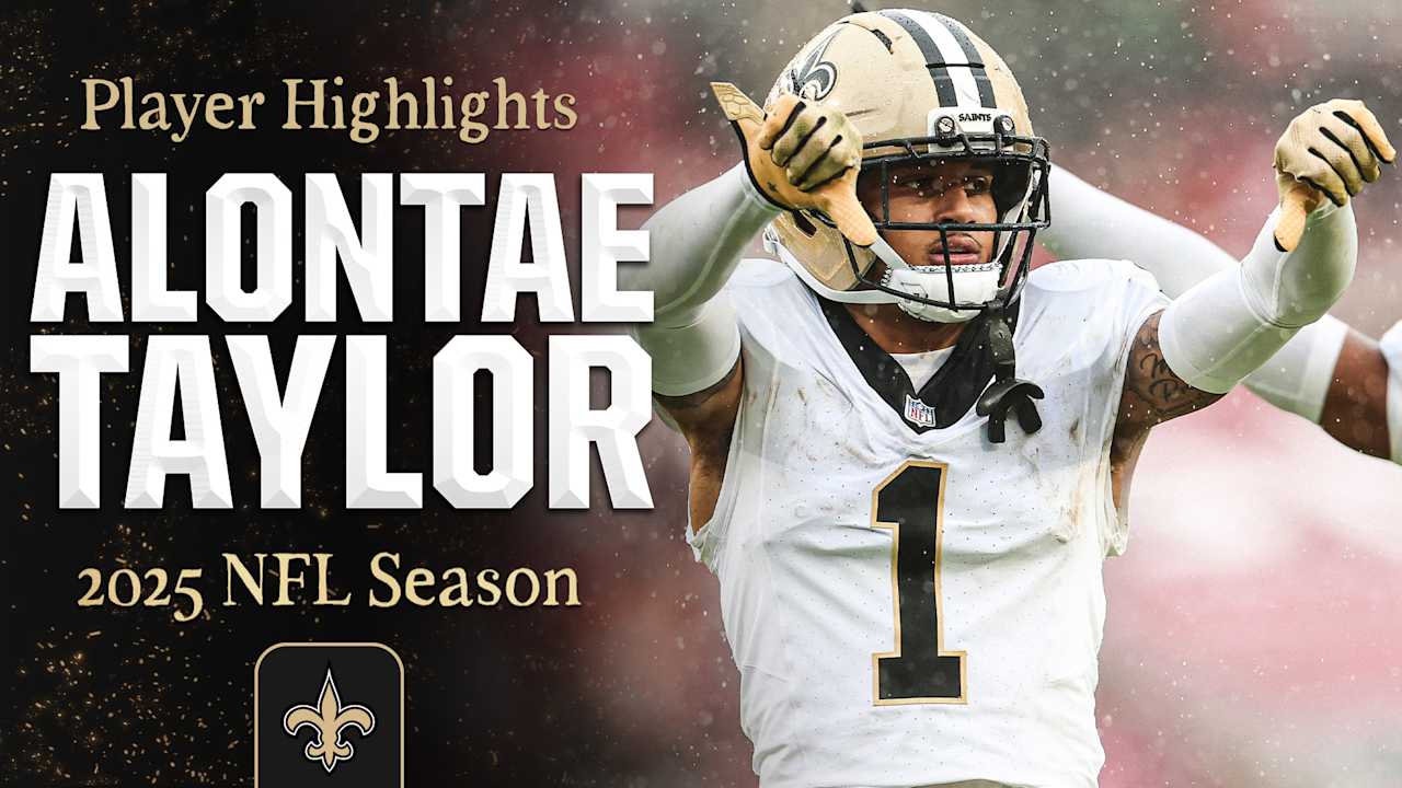 Alontae Taylor Highlights | 2025 NFL Season