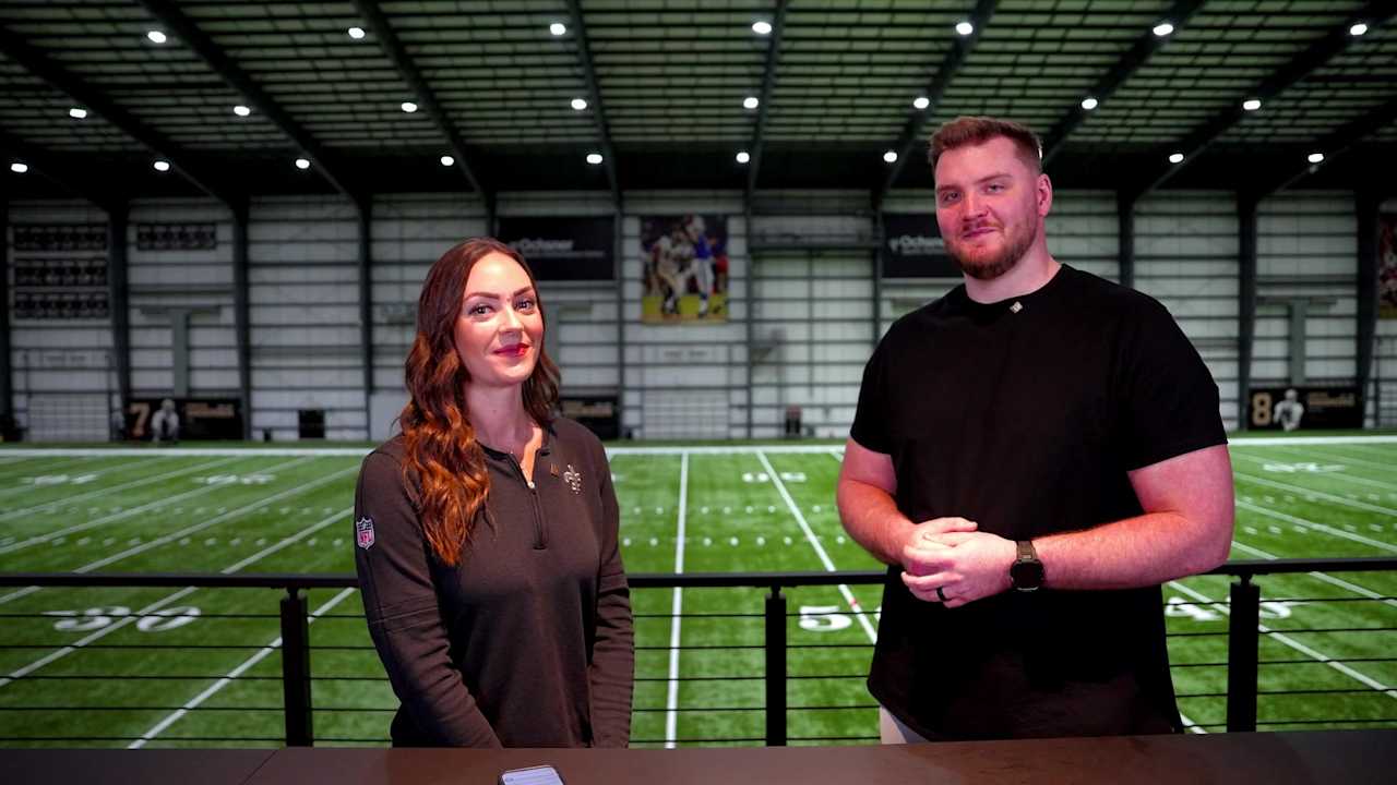 David Edwards 1-on-1 interview after signing with Saints | 2026 Free Agency