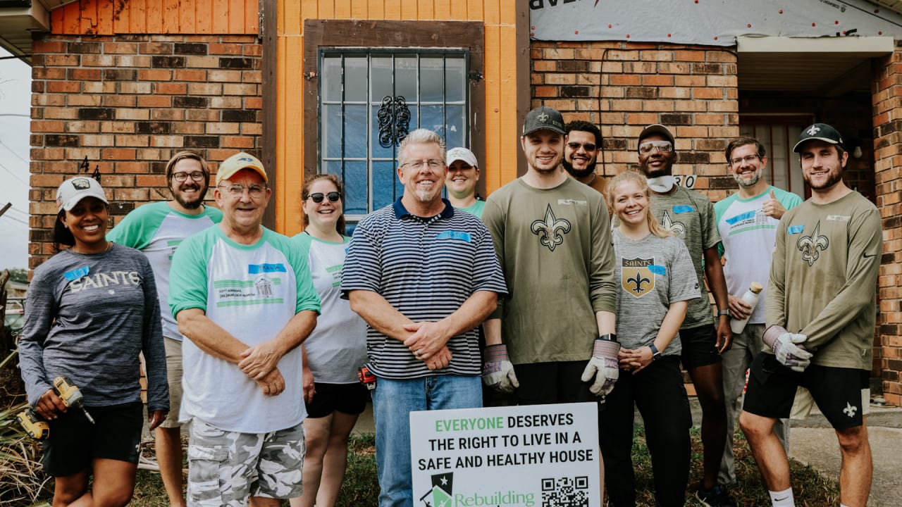 Saints participate in local volunteer project with Rebuilding Together ...