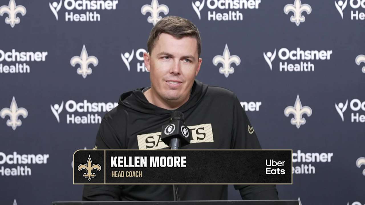 Kellen Moore previews Week 9 vs. Los Angeles Rams | Saints vs. Rams Week 9