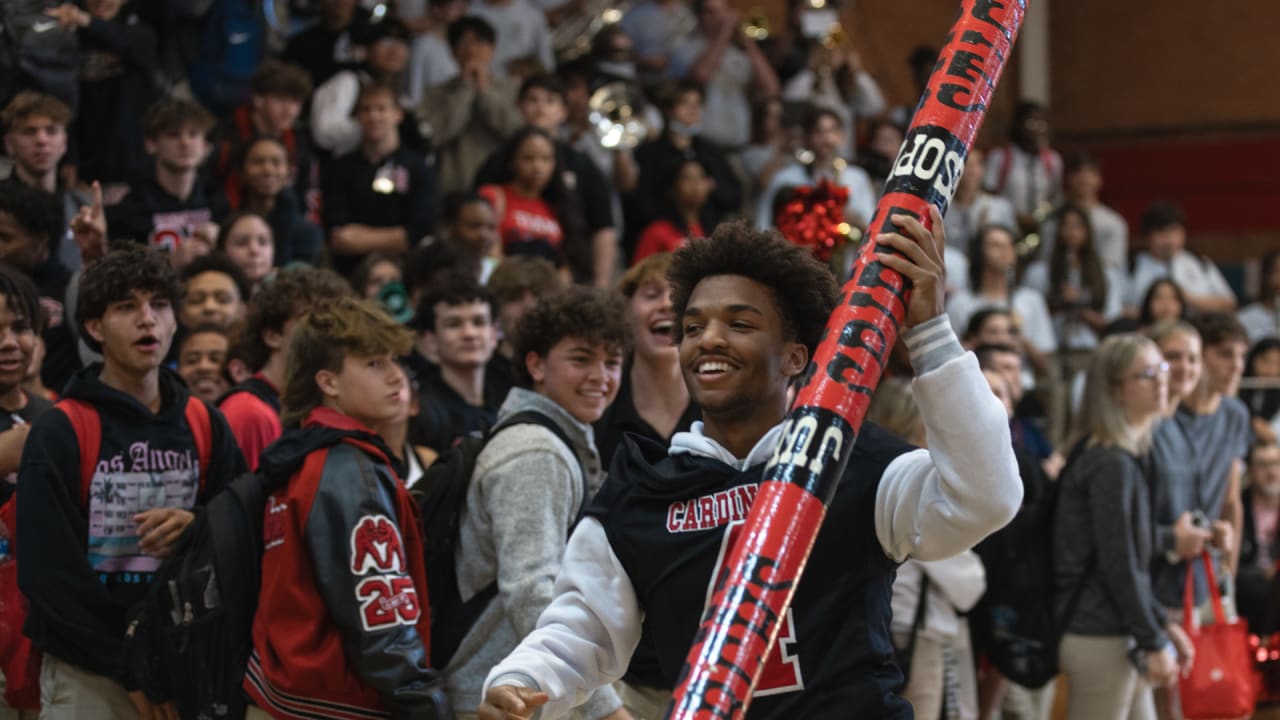 Photos: Saints hold pep rally at Belle Chasse High School