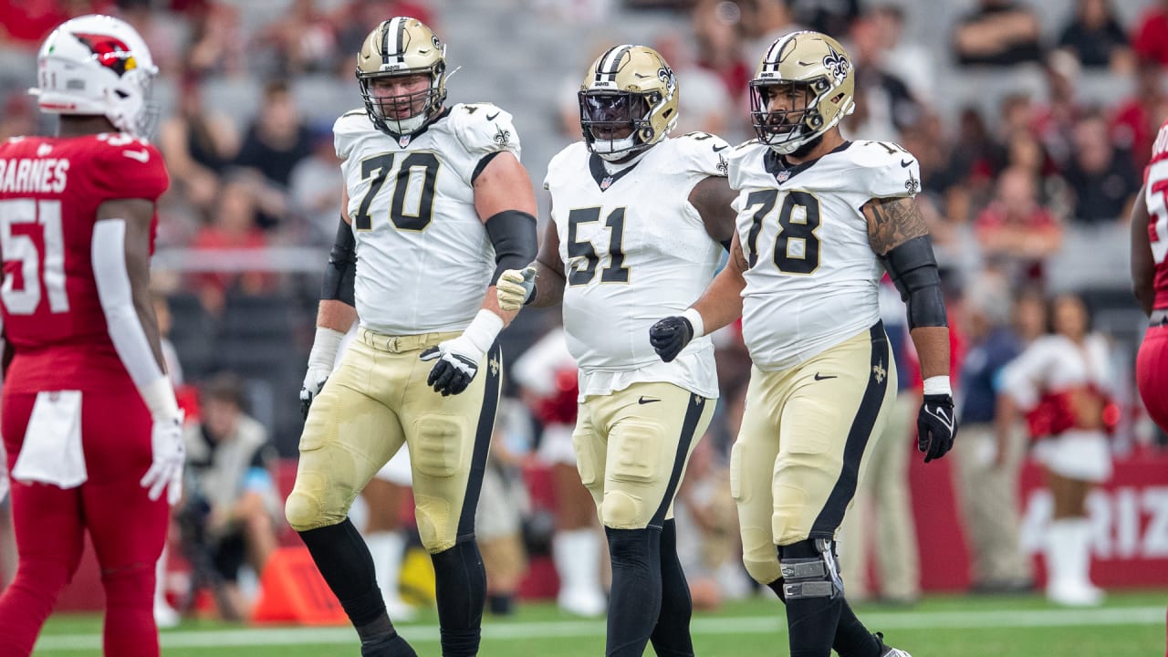 New Orleans Saints seeking right combination on offensive line