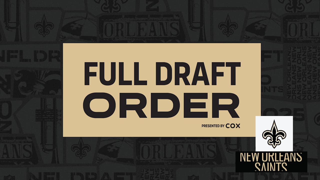 Full 2025 NFL Draft Order: All 7 Rounds