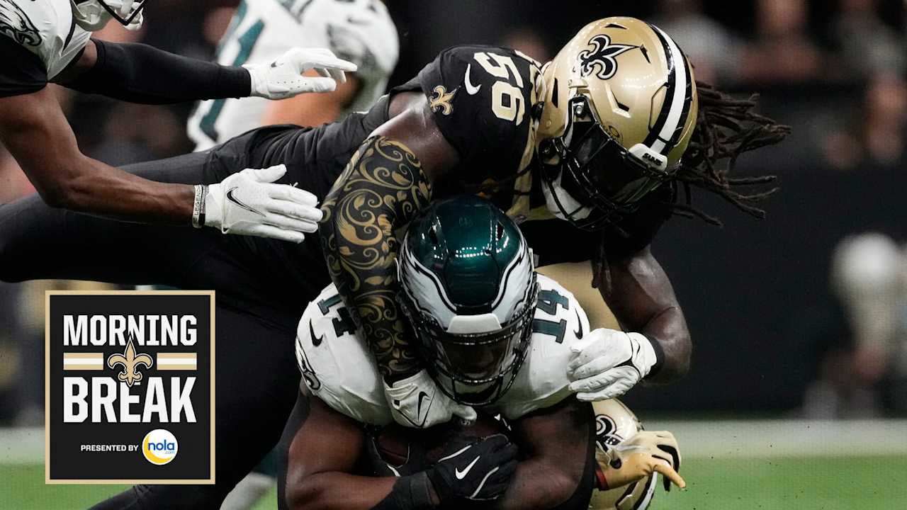 Saints Morning Break: Saints fall short in loss to Eagles to drop to 2-1