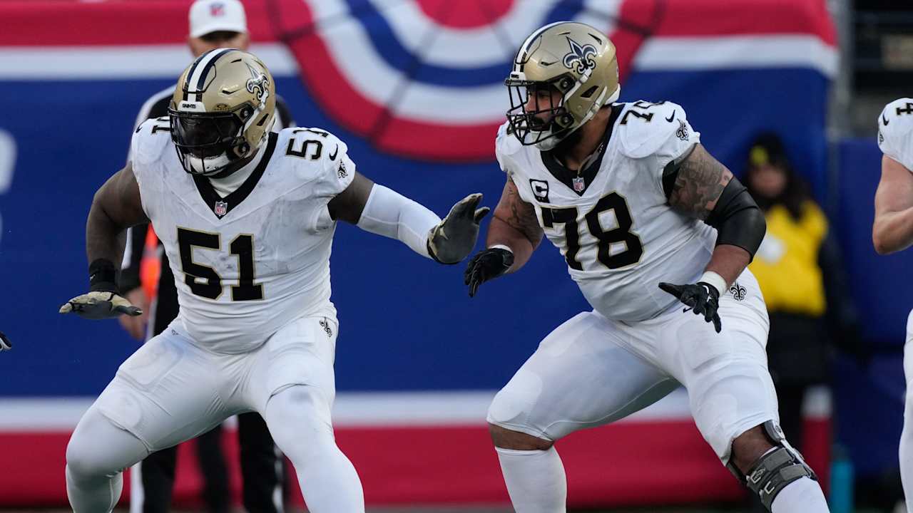 Photos: Guards and Centers | 2024 Saints Season Recap