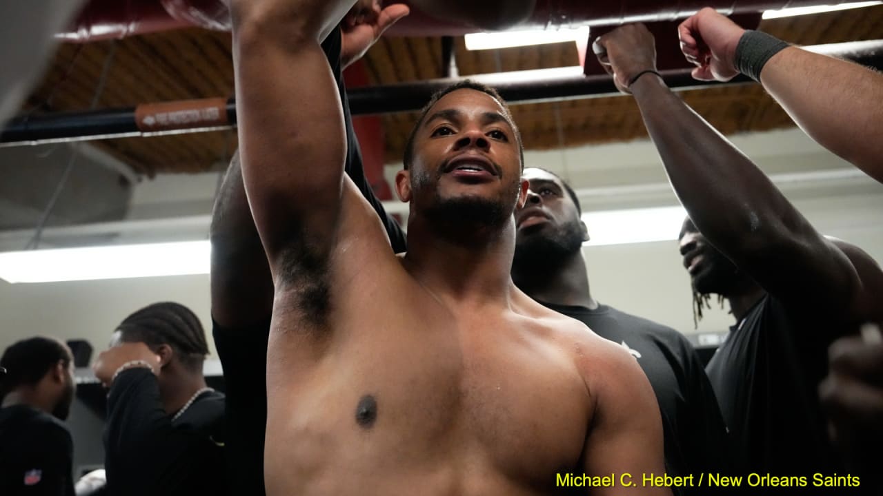 Photos: Postgame Locker Room | Saints vs. Buccaneers | 2023 NFL Week 17