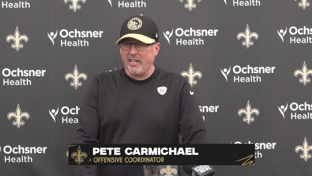 Pete Carmichael on Derek Carr, Taysom Hill, Bye Week Improvements