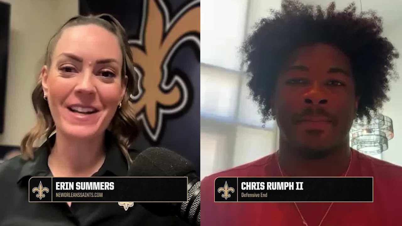 Chris Rumph II 1-on-1 interview after signing with Saints | 2026 Free ...
