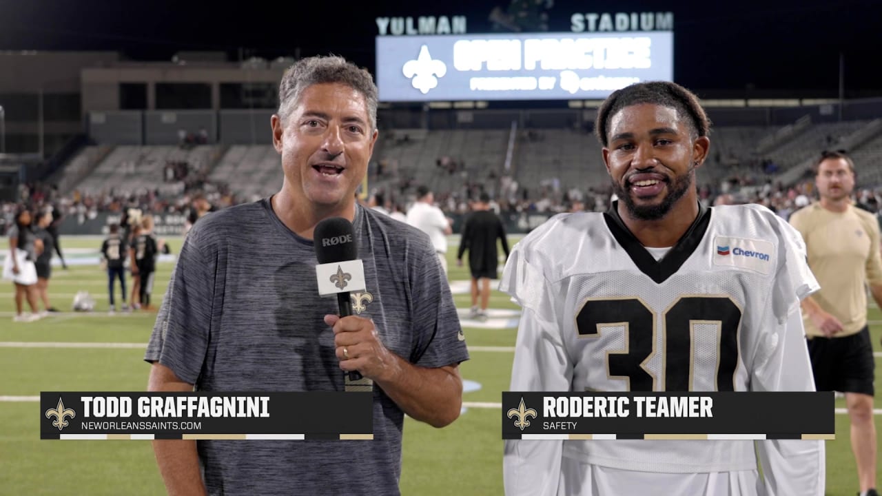 Exclusive Interview: Saints S Roderic Teamer at Training Camp 2024