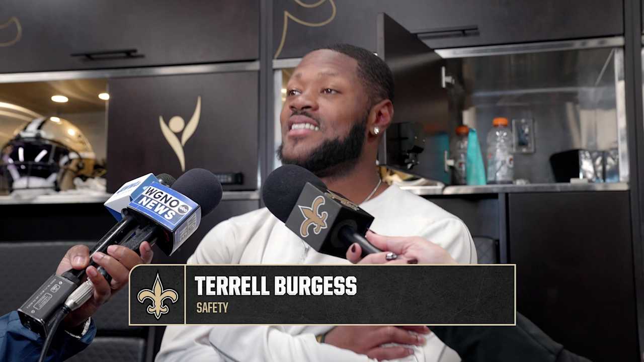 Terrell Burgess on pass breakup on flea flicker, win vs. Giants 10/6/2025