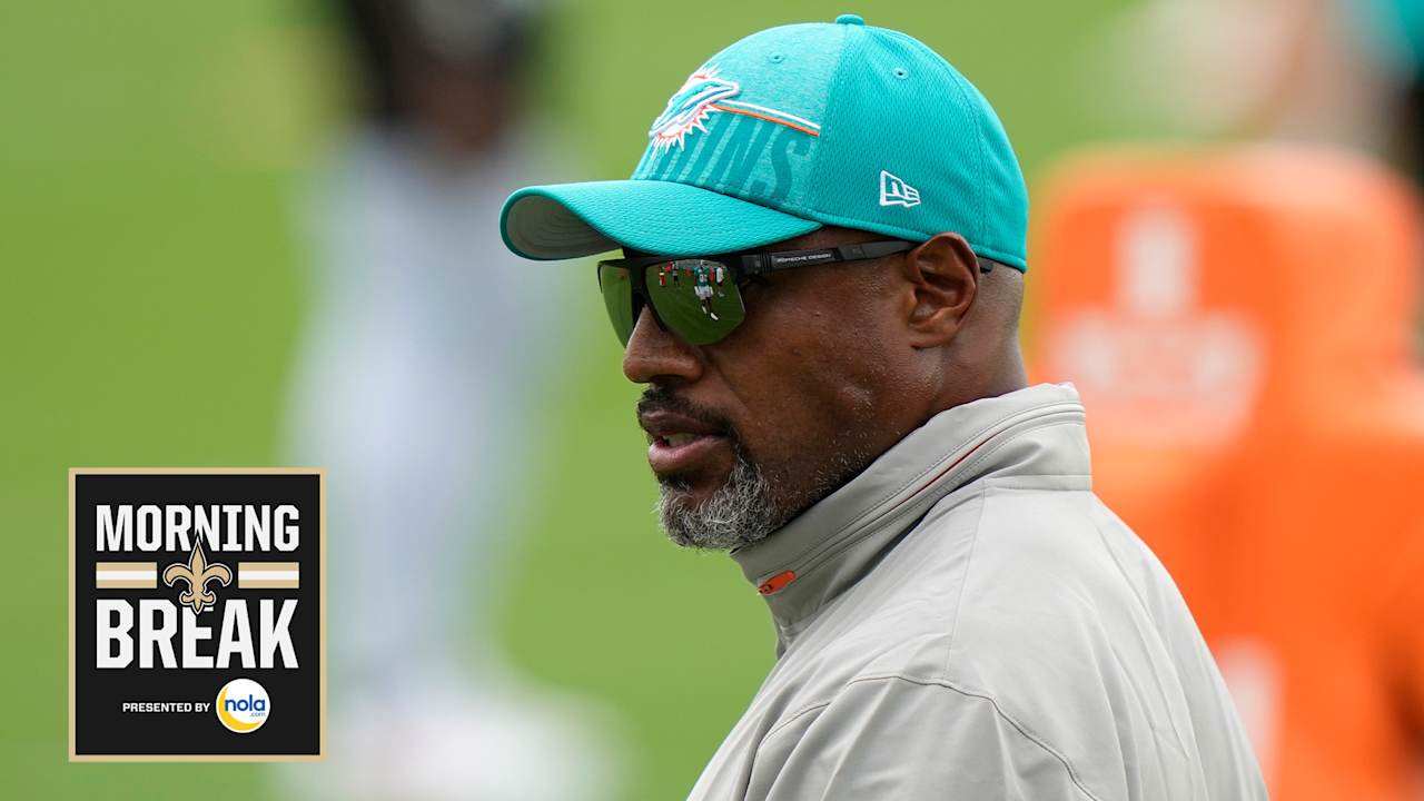 Morning Break: Saints conduct an in-person interview with Anthony ...