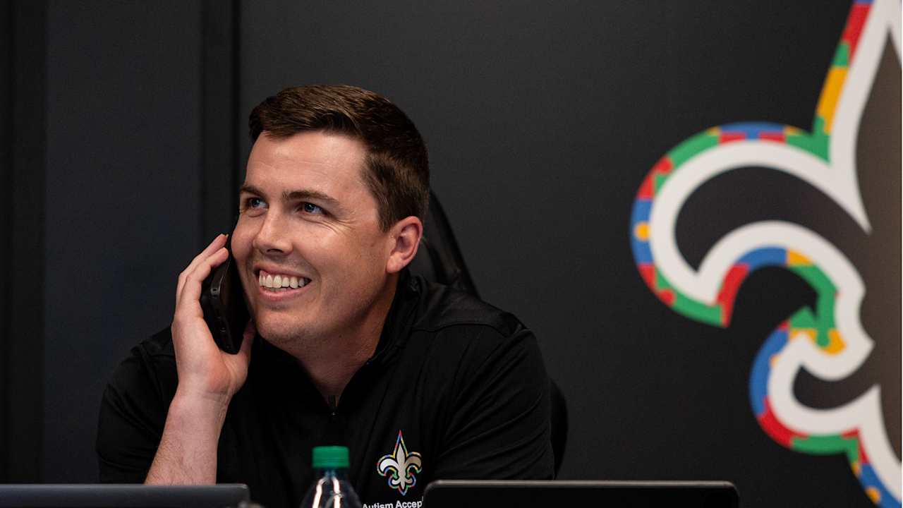 2025 NFL Draft: Saints Draft Room Day 2 All-Access Photos