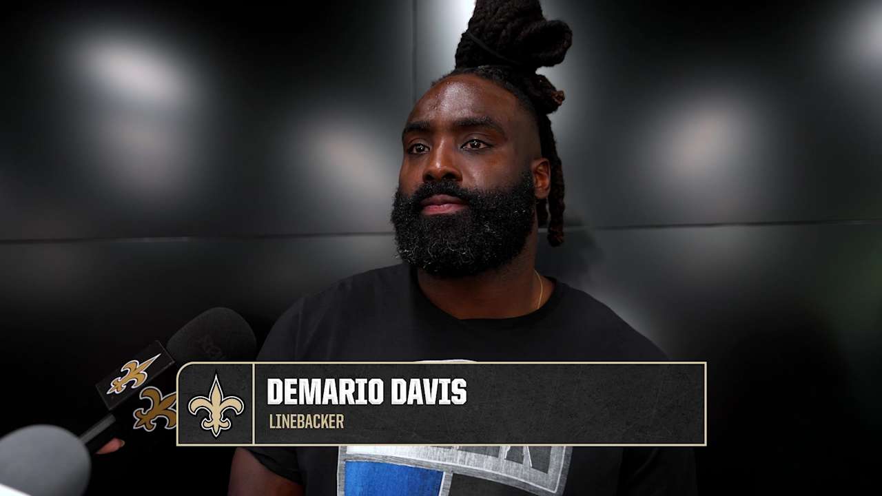 Demario Davis on Jaxson Dart, defensive performance | Giants vs. Saints ...