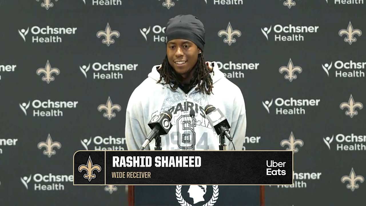 Saints WR Rashid Shaheed recaps Week 5 win vs. Giants