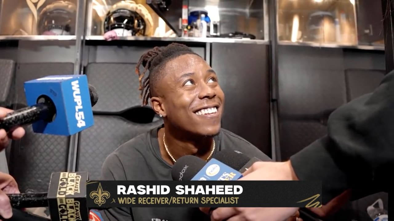 Rashid Shaheed on his status for Sunday following injury 12/13/23
