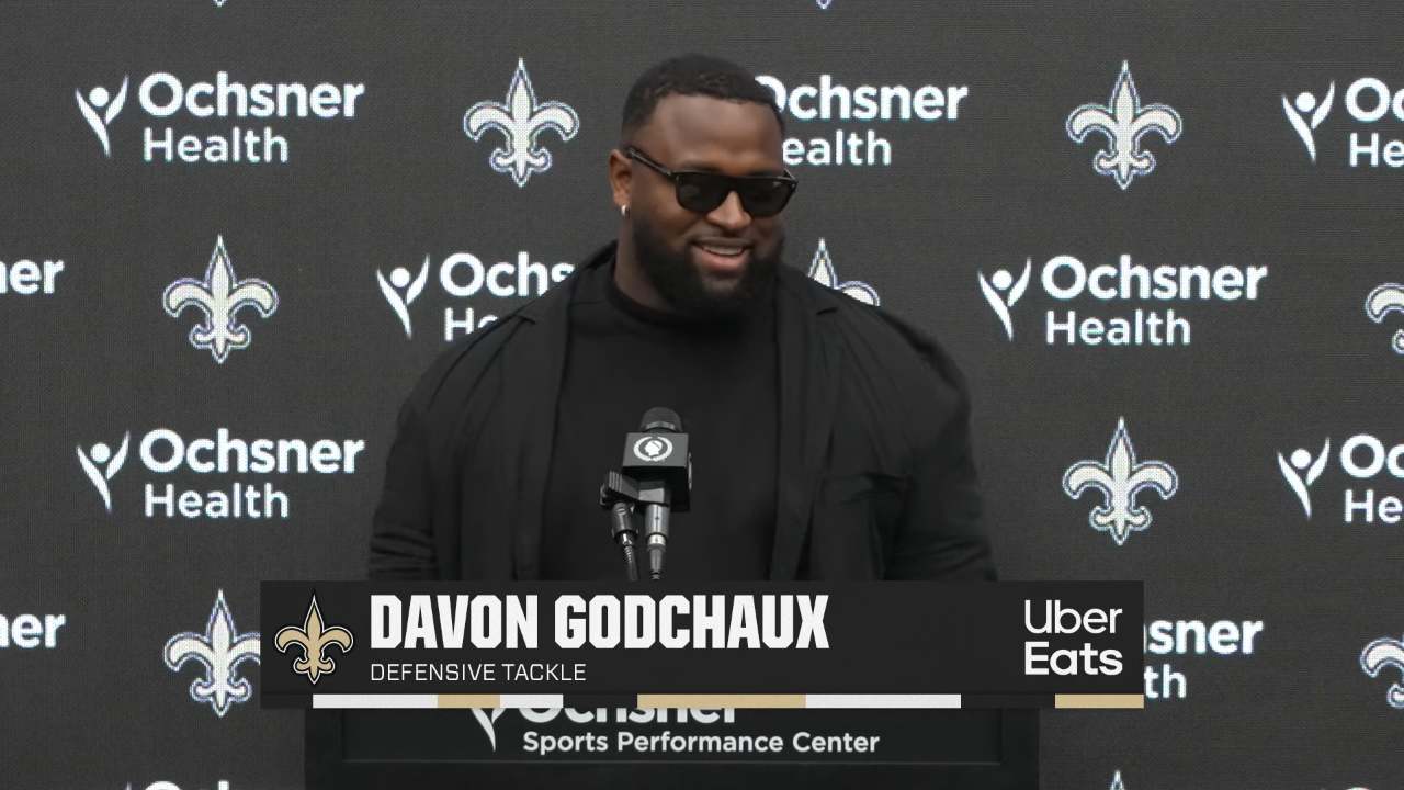 Davon Godchaux on trade to Saints | New Orleans Saints