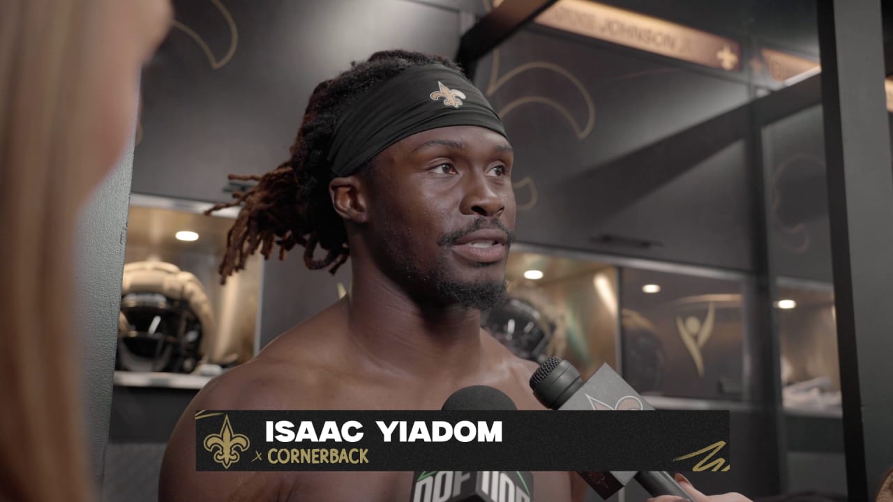 Week 12: Saints CB Isaac Yiadom on stepping into a starting role ...