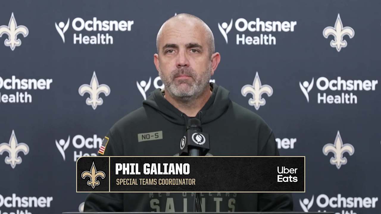 Phil Galiano on Charlie Smyth, Mason Tipton | Saints vs. Panthers Week 15