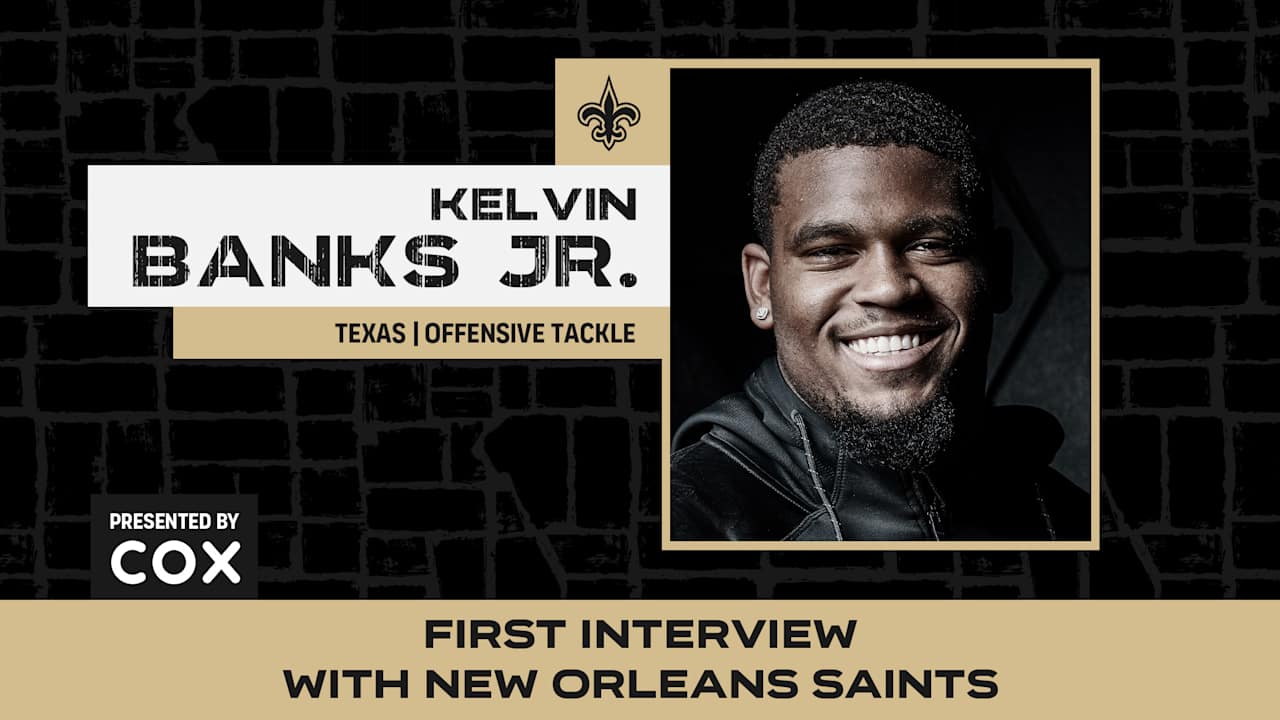 2025 NFL Draft: Kelvin Banks Jr.'s 1st interview with the Saints