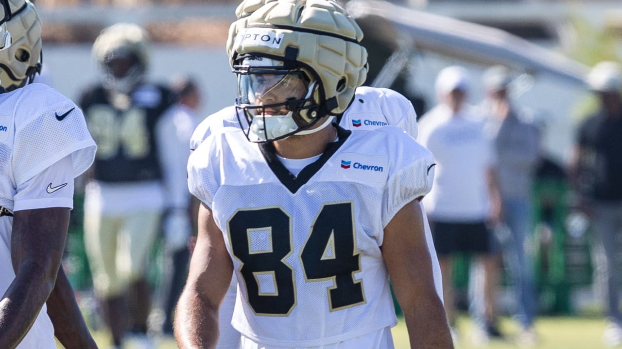 Receiver Mason Tipton runs way onto radar at New Orleans Saints ...