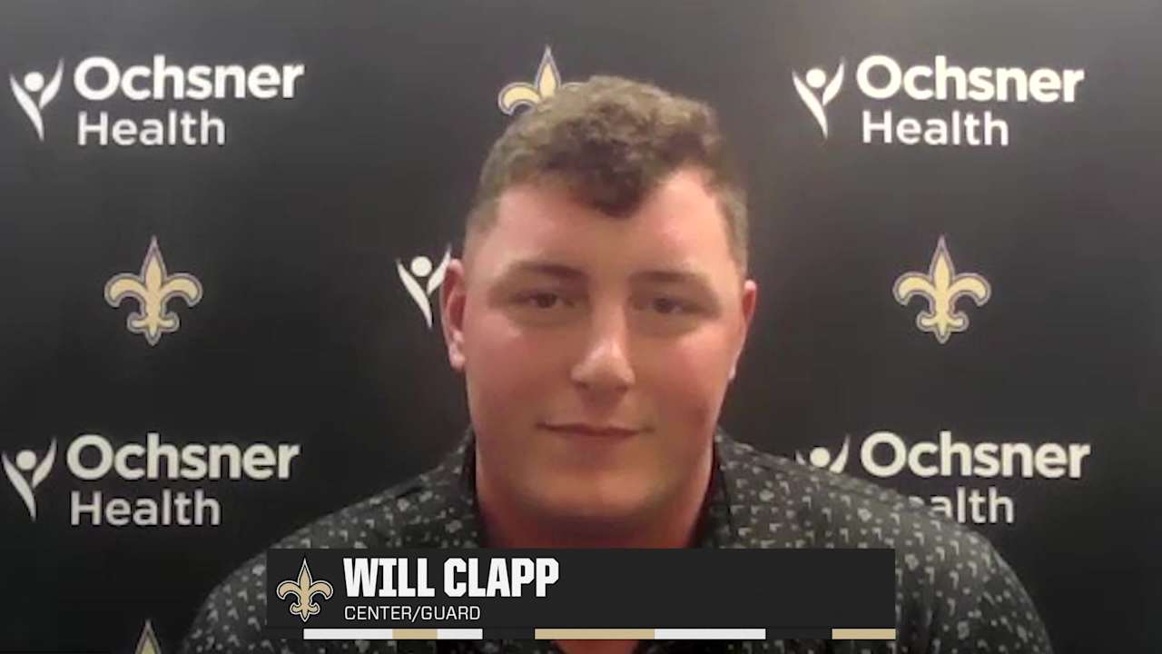 Will Clapp talks returning to Saints | New Orleans Saints