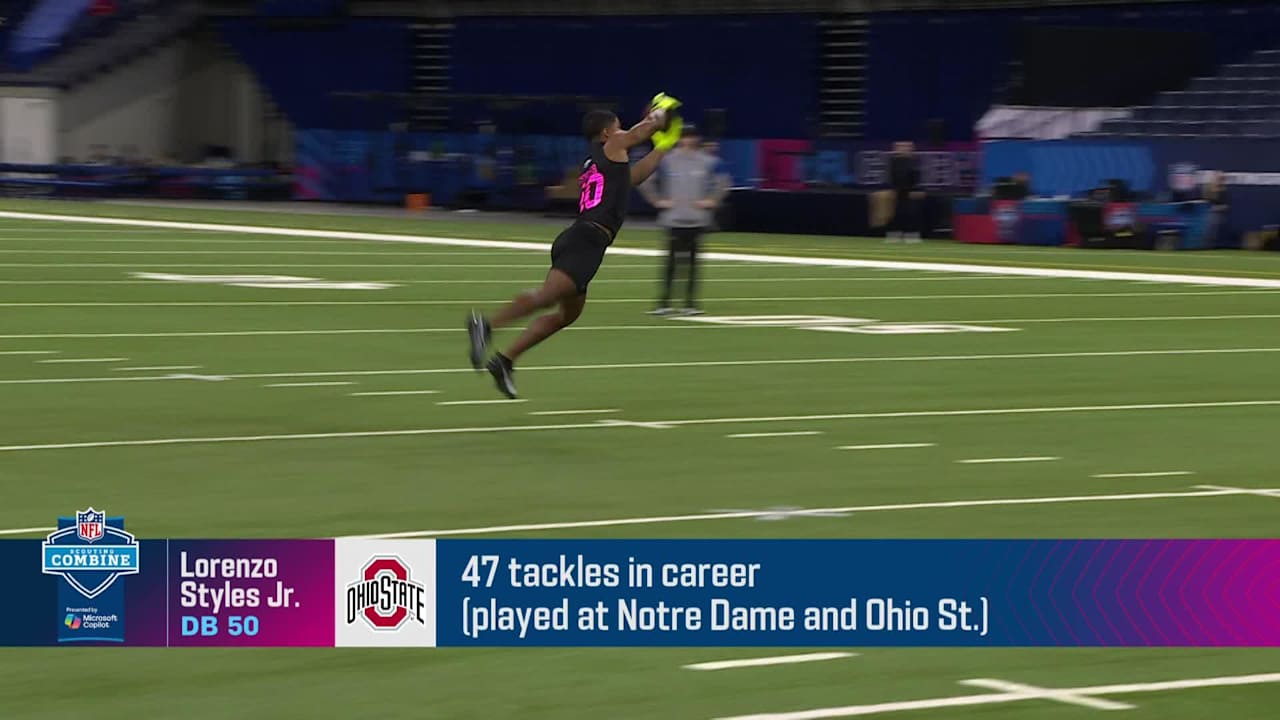 Lorenzo Styles Jr.'s 2026 NFL Scouting Combine Workout