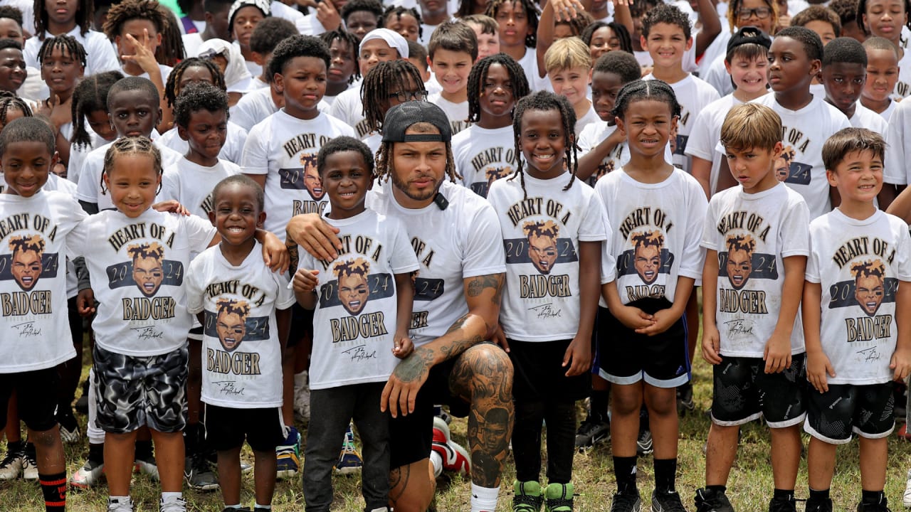 Photos: Tyrann Mathieu hosts seventh annual Heart of a Badger youth ...