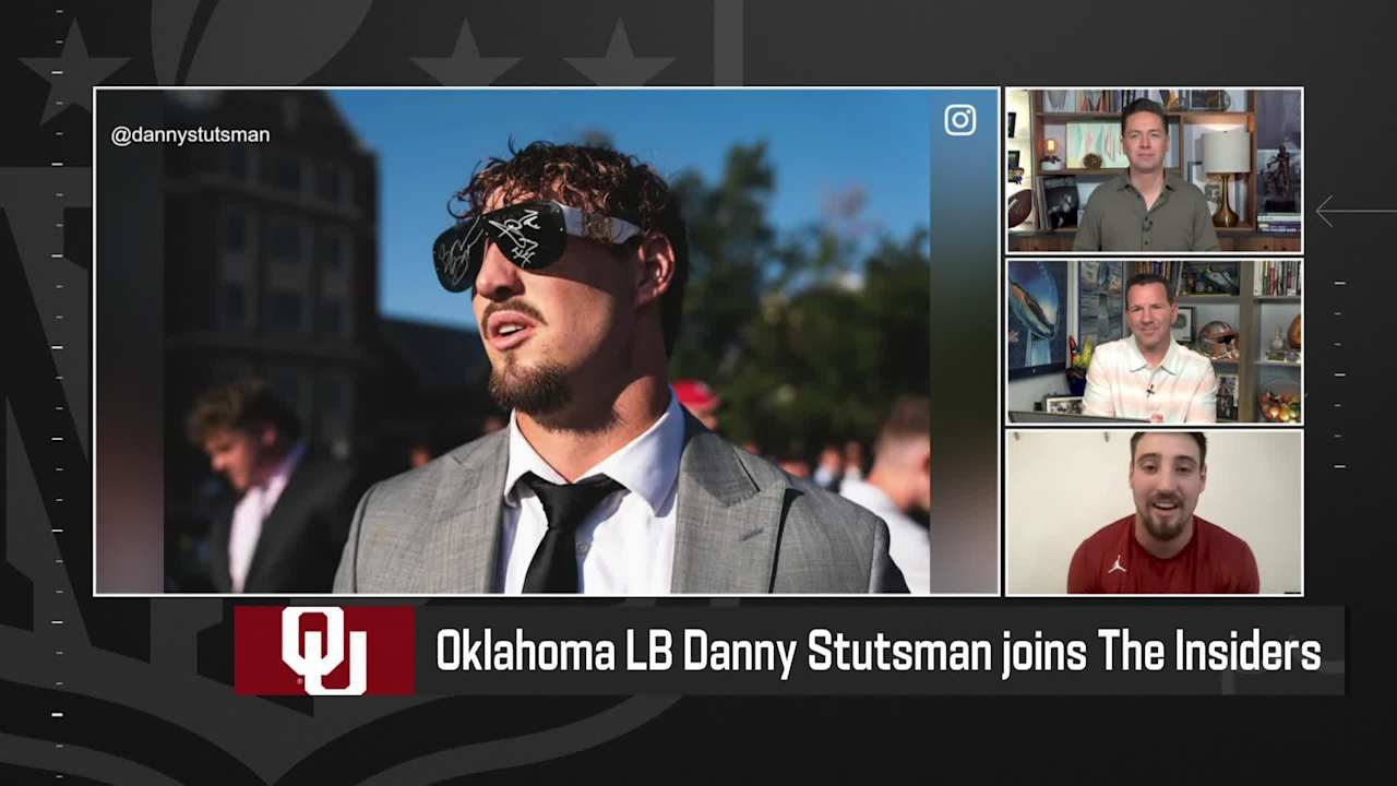 Oklahoma LB prospect Danny Stutsman joins 'The Insiders' for exclusive ...