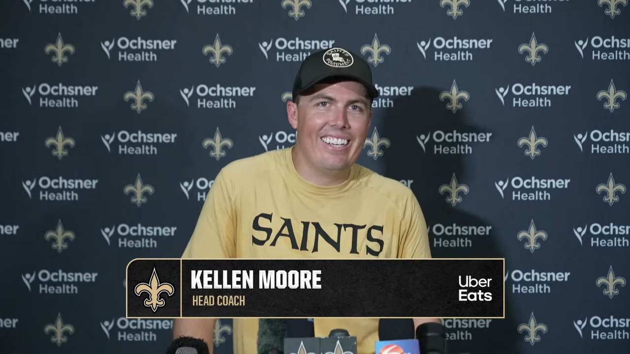 Saints Training Camp 2025: Kellen Moore recaps Day 11