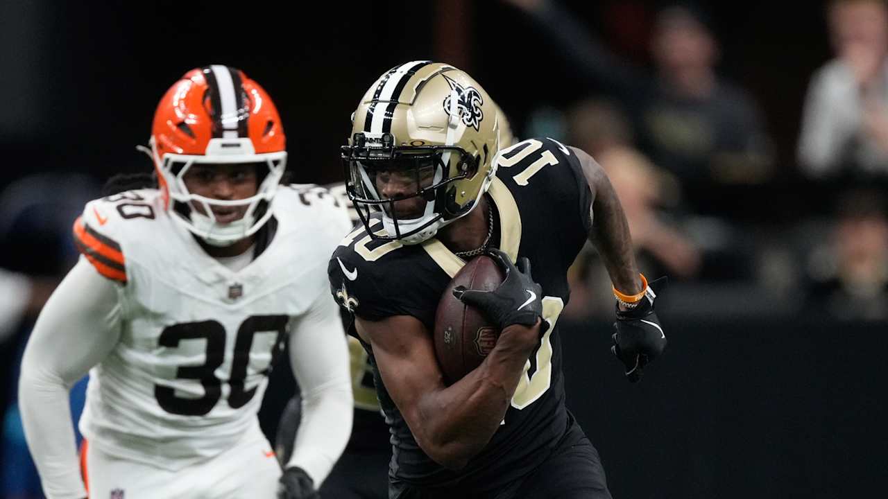 Halftime update: New Orleans Saints 14, Cleveland Browns 6 | 2024 NFL ...
