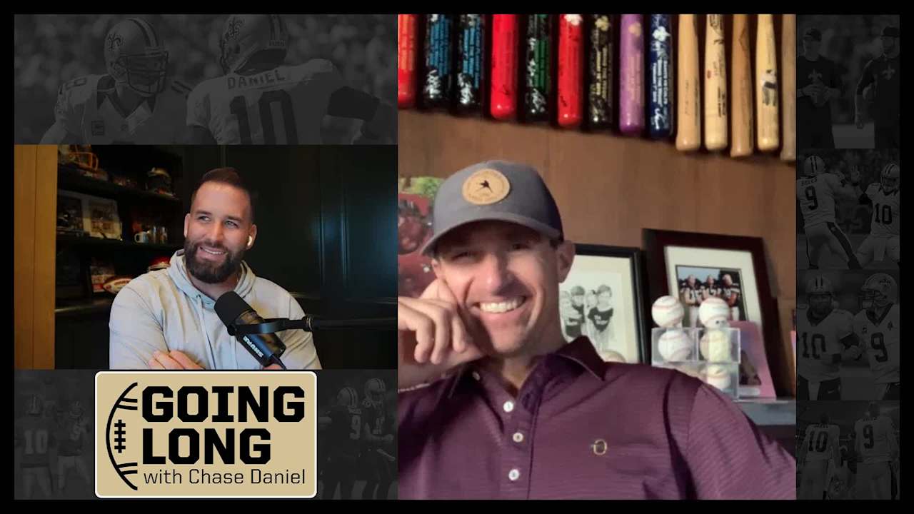 WATCH: Drew Brees on Going Long Podcast w/ Chase Daniel