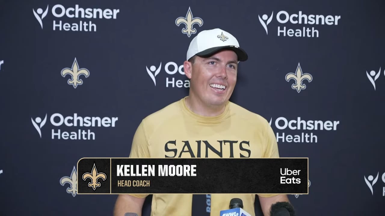 Saints Training Camp 2025: Kellen Moore recaps Day 4