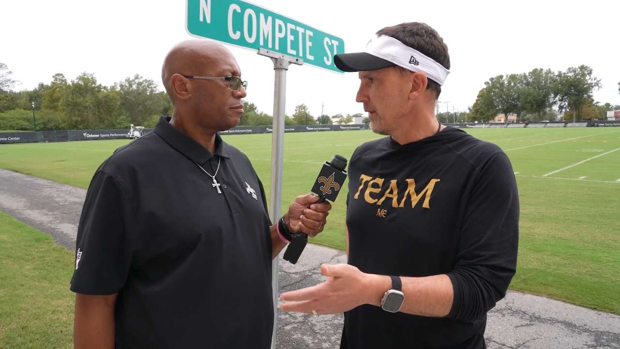 Exclusive: Dennis Allen Pregame Interview | 2024 NFL Week 9 at Panthers