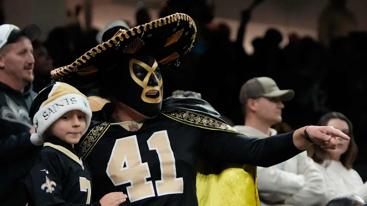 Photos: Best of Saints fans vs. Panthers | 2025 NFL Week 15