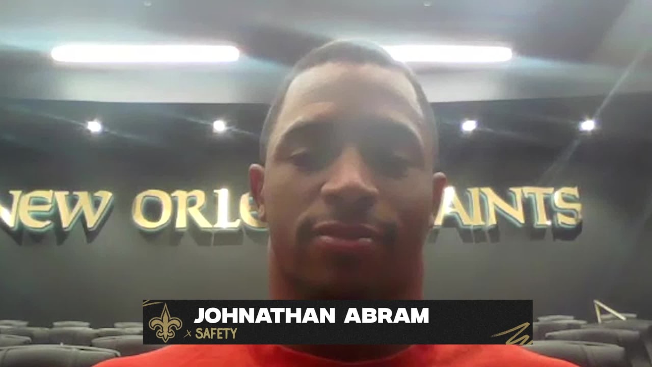 Saints S Johnathan Abram talks staying near home, free agency additions ...