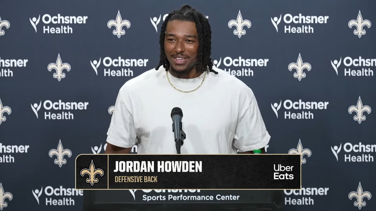 Saints Training Camp 2025: Jordan Howden on Kool-Aid McKinstry ...