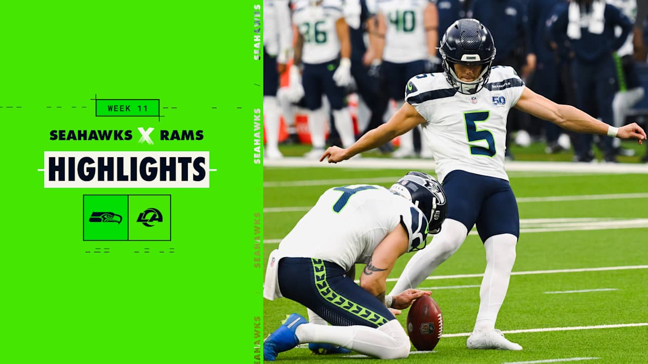2025 Week 11 Seahawks at Rams Game Highlights