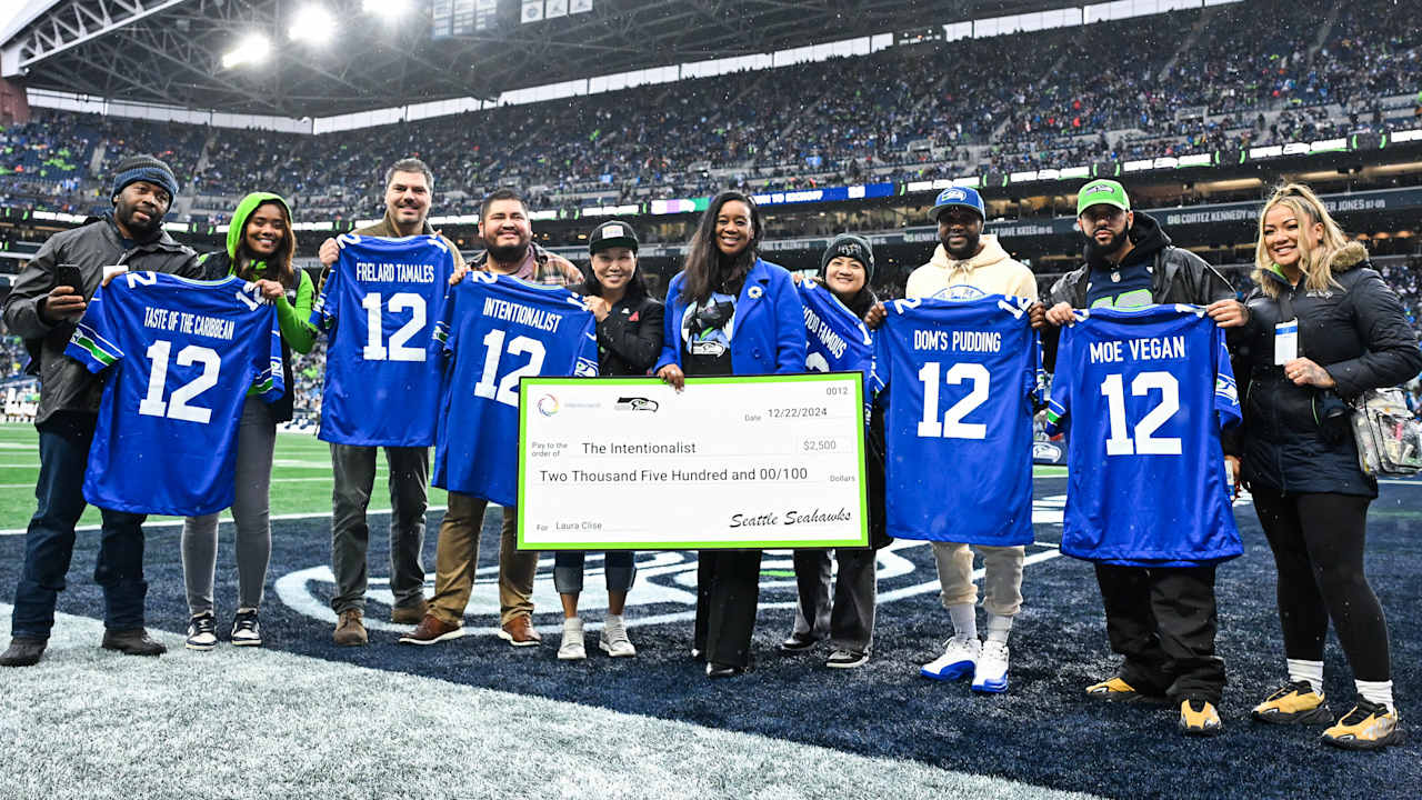 Seahawks Celebrate Inspire Change By Shining Light On Small Businesses