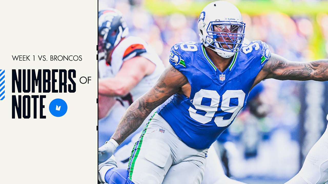 Numbers Of Note From The Seahawks’ Week 1 Win Over The Broncos