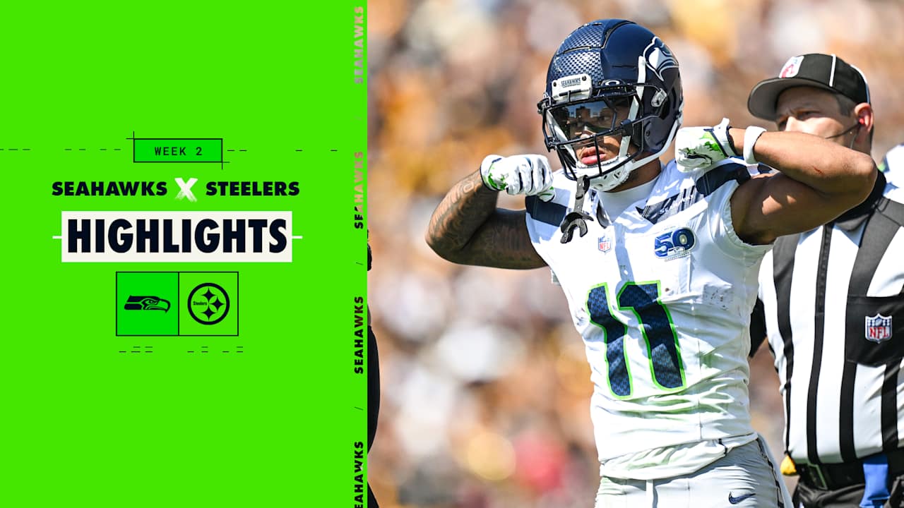Jaxon Smith-Njigba's Best Plays From 103-Yard Game Against The Steelers - 2025 Week 2 Seahawks ...