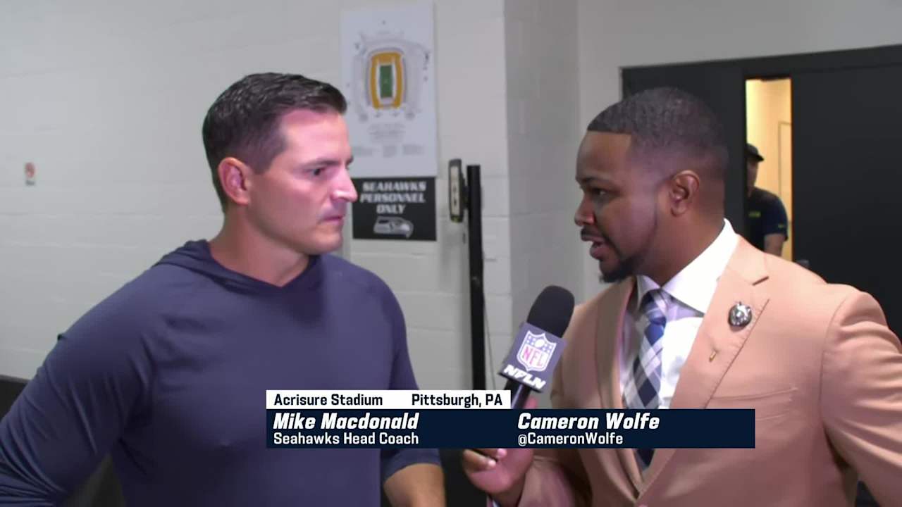 Head Coach Mike Macdonald On Getting Sam Darnold Comfortable In The ...