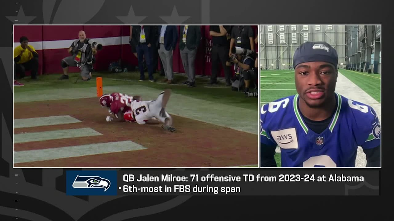 Seahawks Quarterback Jalen Milroe Joins 'The Insiders' To Discuss ...