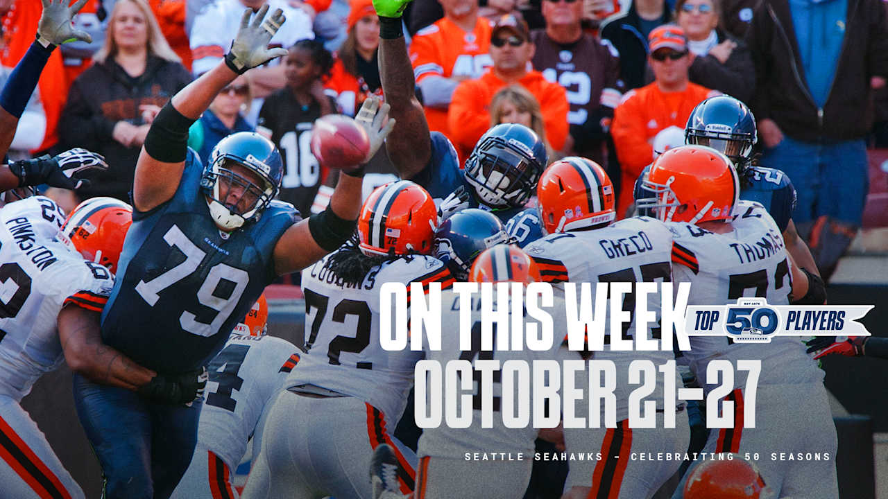 During This Week In Seahawks History: October 21-27