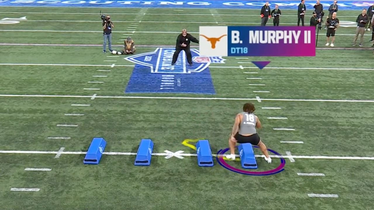 Byron Murphy II's 2024 NFL Scouting Combine Workout
