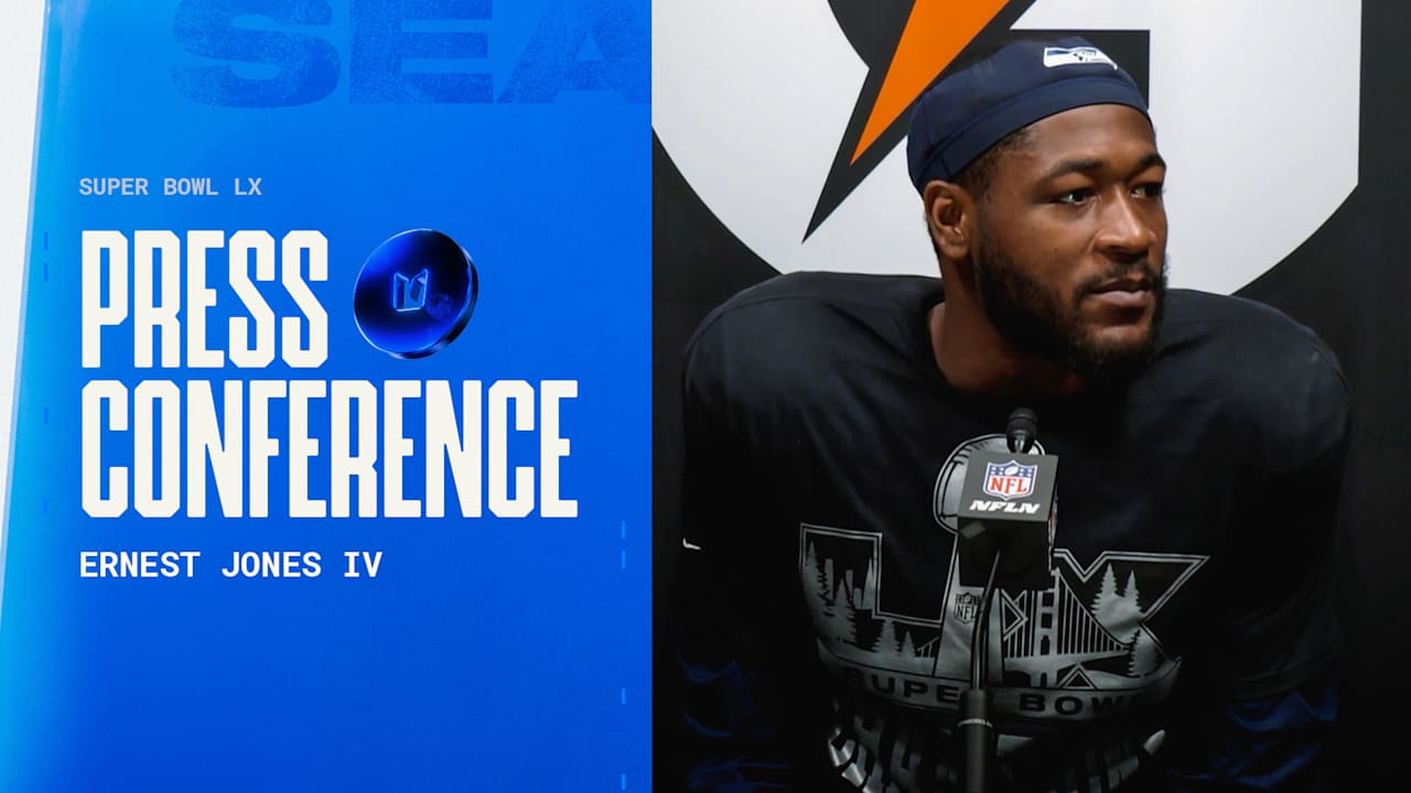 Ernest Jones IV: Super Bowl LX Postgame Press Conference | Seattle Seahawks