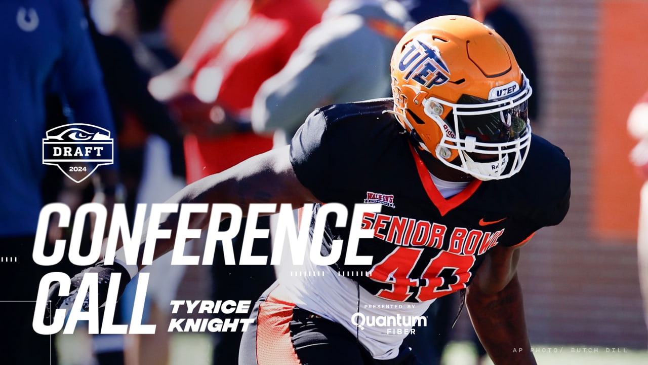 Tyrice Knight Seahawks Draft Conference Call