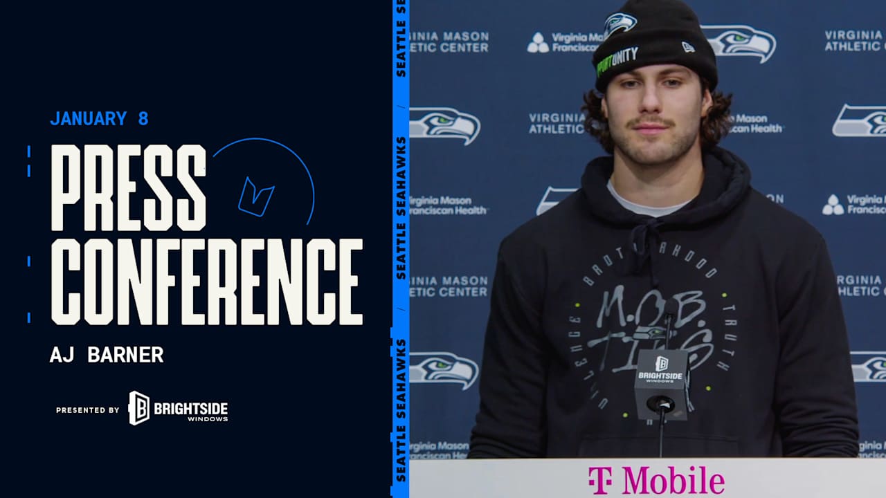 AJ Barner Press Conference - January 8, 2026